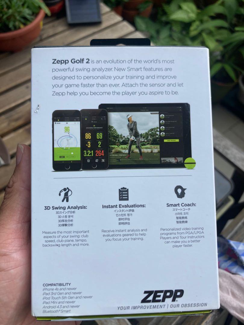 Zepp golf swing 2.0 Analyzer analyser work with Apple iOS android, Mobile Phones & Gadgets ...