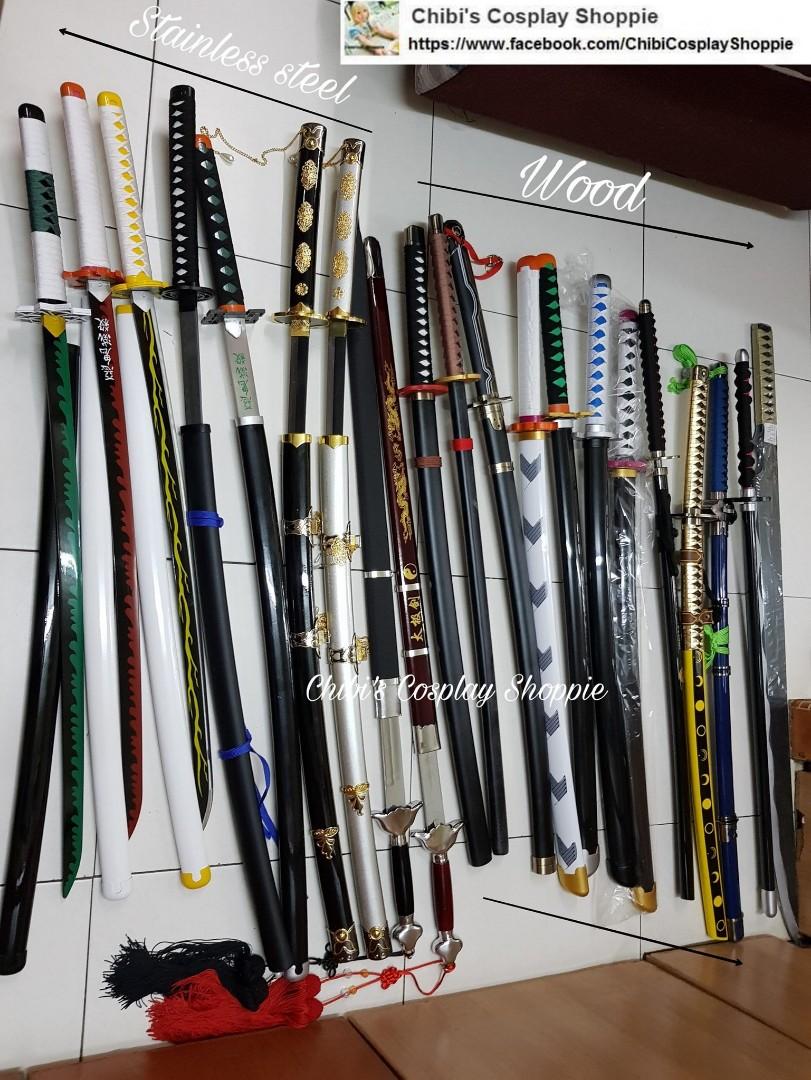 1:1 Cosplay swords katana collections hobby swords wooden swords ...