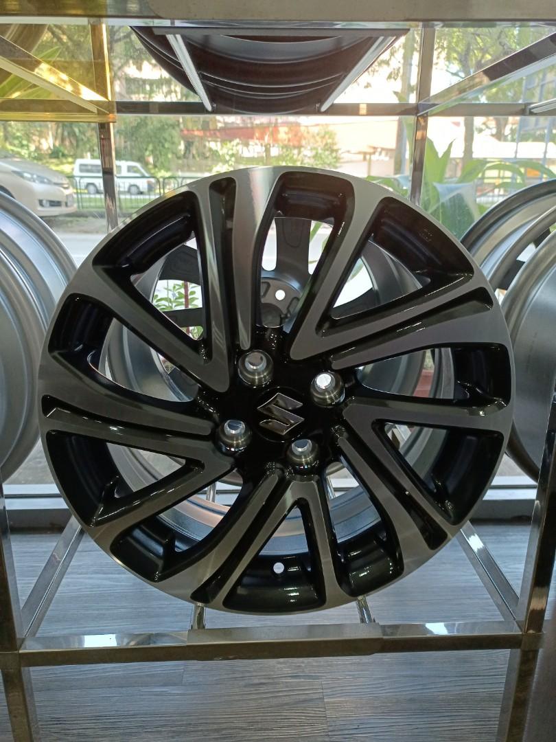16" Used Original Suzuki Rims, Car Accessories, Tyres & Rims on Carousell