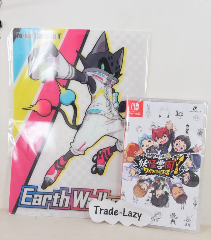 (全新送膠墊) Switch 妖怪學園Y~ Wai Wai學園生活 (日版, 日文/ 中文) - 妖怪手錶 地縛喵, 電子遊戲, 電子遊戲 ...