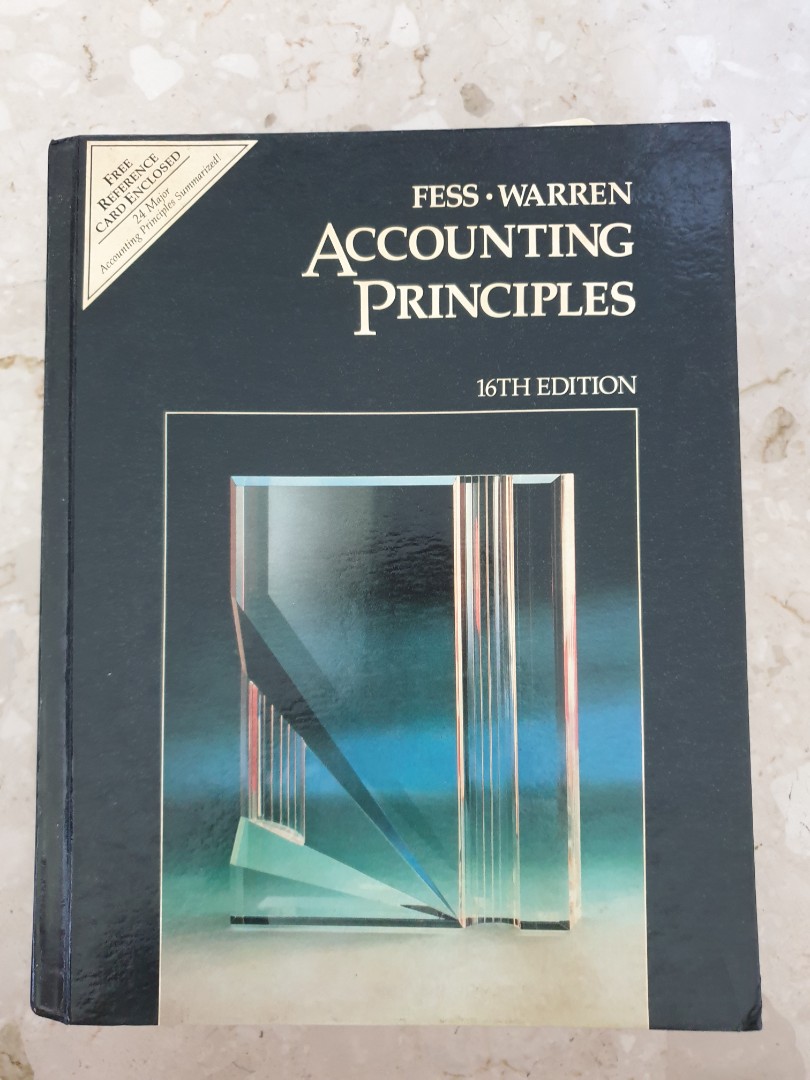 Accounting Principles 16th Edition, Hobbies & Toys, Books & Magazines ...
