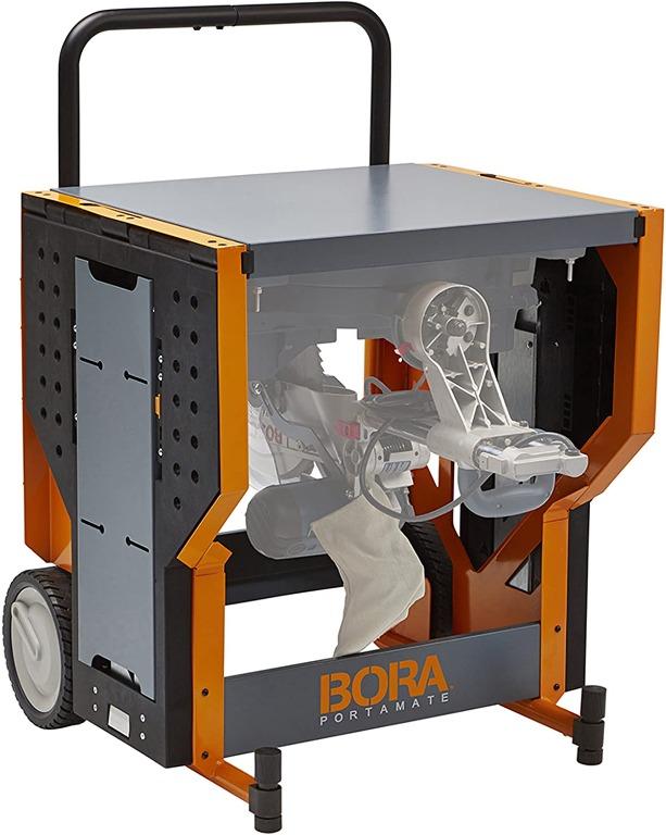 Bora Portamate PM-8000 Miter Saw Stand Work Station, Mobile Rolling ...
