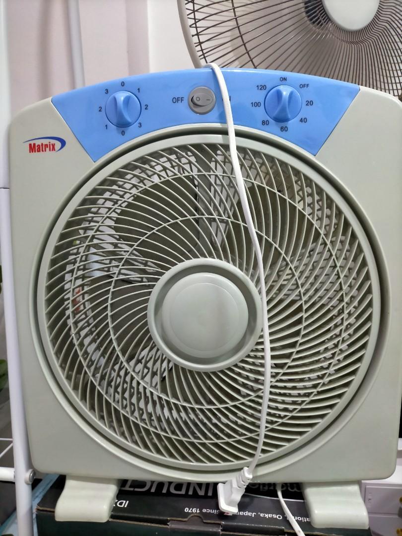 Box Fan, Furniture & Home Living, Lighting & Fans, Fans on Carousell