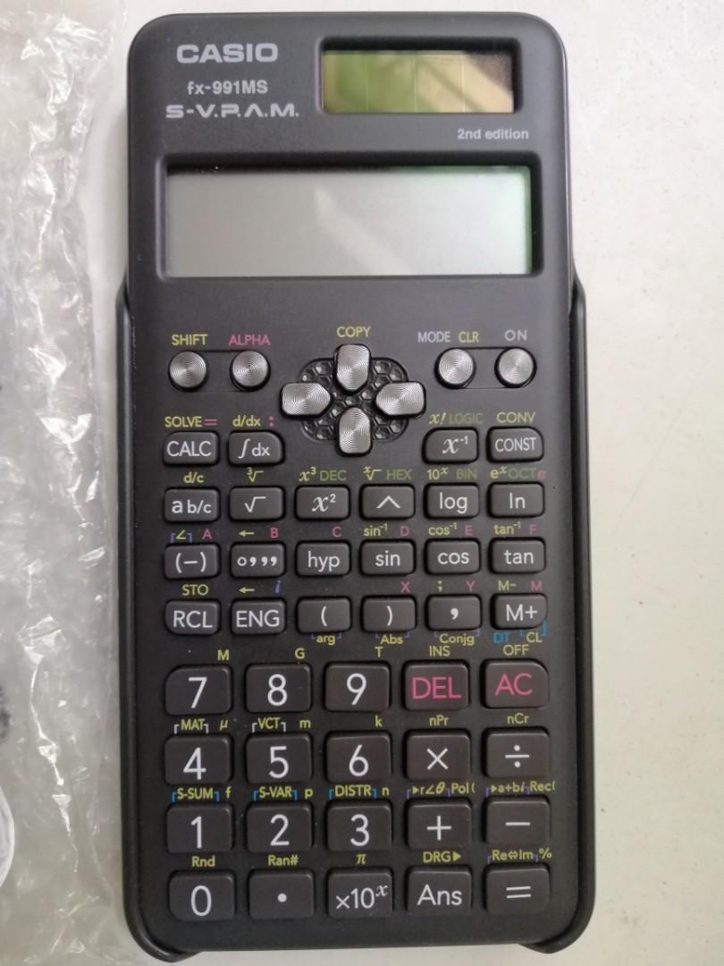 Casio fx-991MS Scientific Calculator, Computers & Tech, Office ...