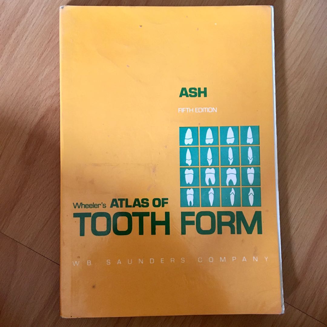 Dentistry Dental Books: Wheeler’s Atlas of Tooth Form, Hobbies & Toys ...