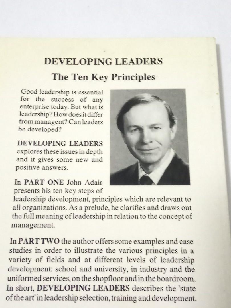 Developing Leaders: The Ten Key Principles, Hobbies & Toys, Books ...