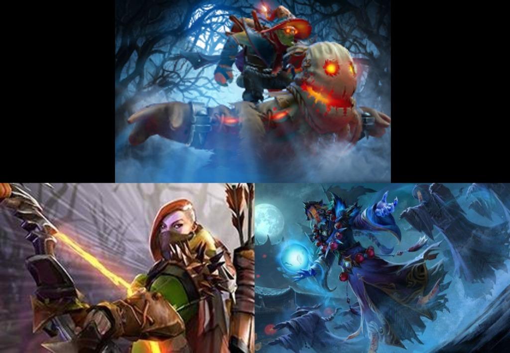 Dota 2 Mythical Sets: Batrider / Windranger / Lich, Toys & Games, Video ...