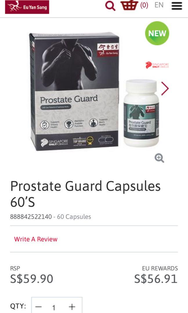 Eu Yan Sang prostate guard on Carousell