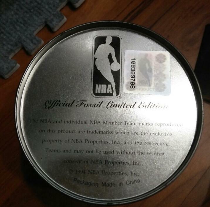 EXTREMELY RARE AND BRAND NEW! 1994 Limited Edition NBA LA Lakers Fossil ...