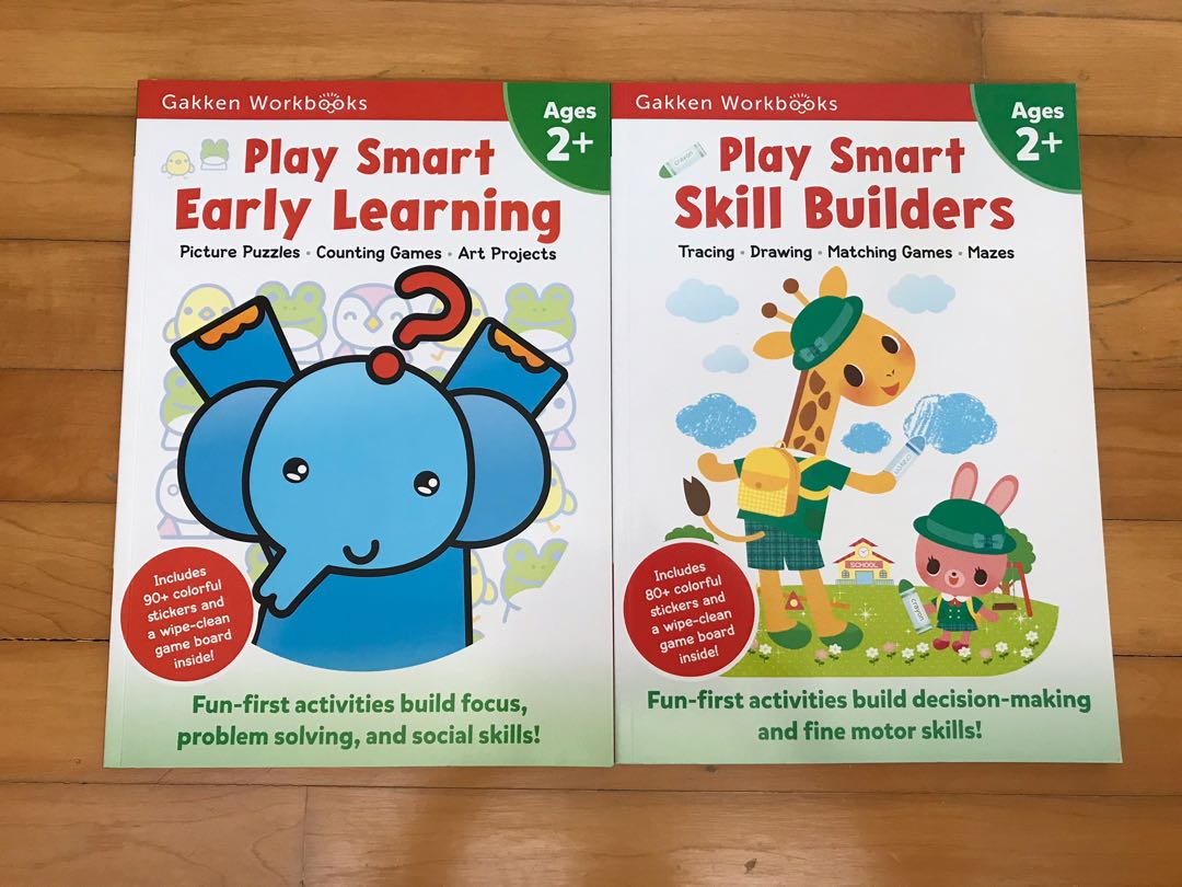Gakken Workbooks / activities books for 2yo, Hobbies & Toys, Books ...