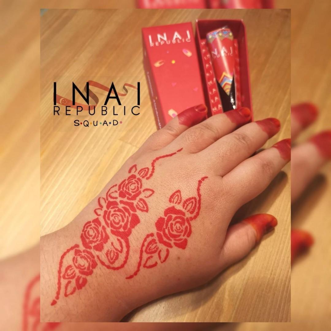 HENNA CONE | INAI UKIR| HALAL, Beauty & Personal Care, Hands & Nails on ...