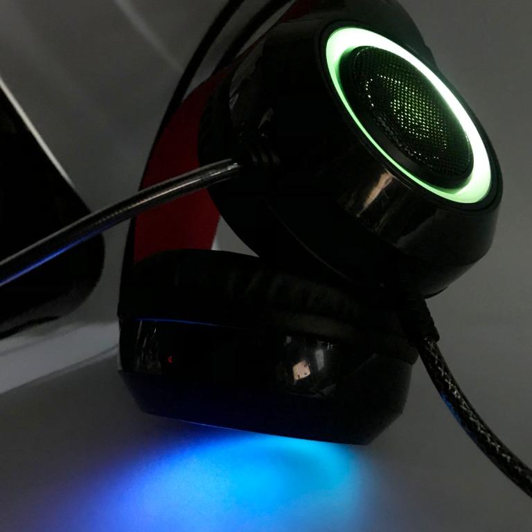 INPLAY H510 RGB GAMING HEADSET with Led RGB, with Mic Heavy Duty ...