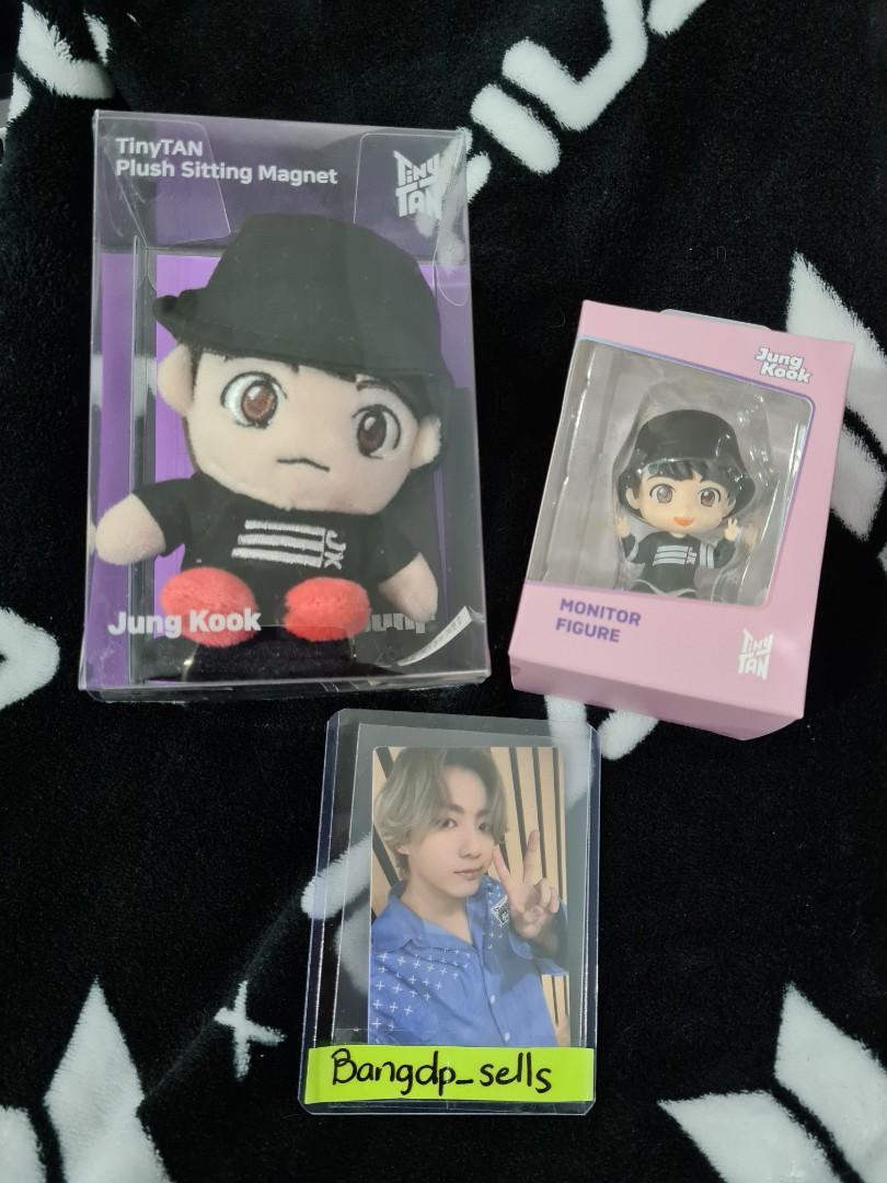 Tiny Tan Jungkook Sitting Magnet and Monitor Figure Set, Hobbies & Toys, Memorabilia ...