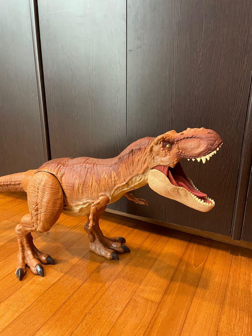 Jurassic World Super Colossal T-Rex dinosaur figure, Hobbies & Toys ...