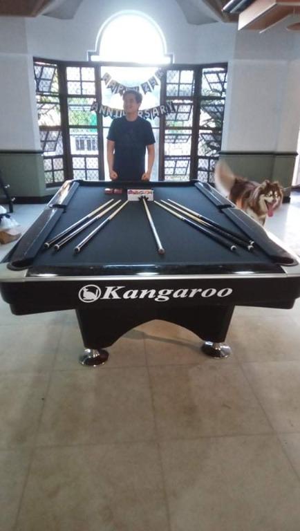 KANGAROO BILLIARD TABLE COMPLETE SET, Sports Equipment, Sports & Games ...