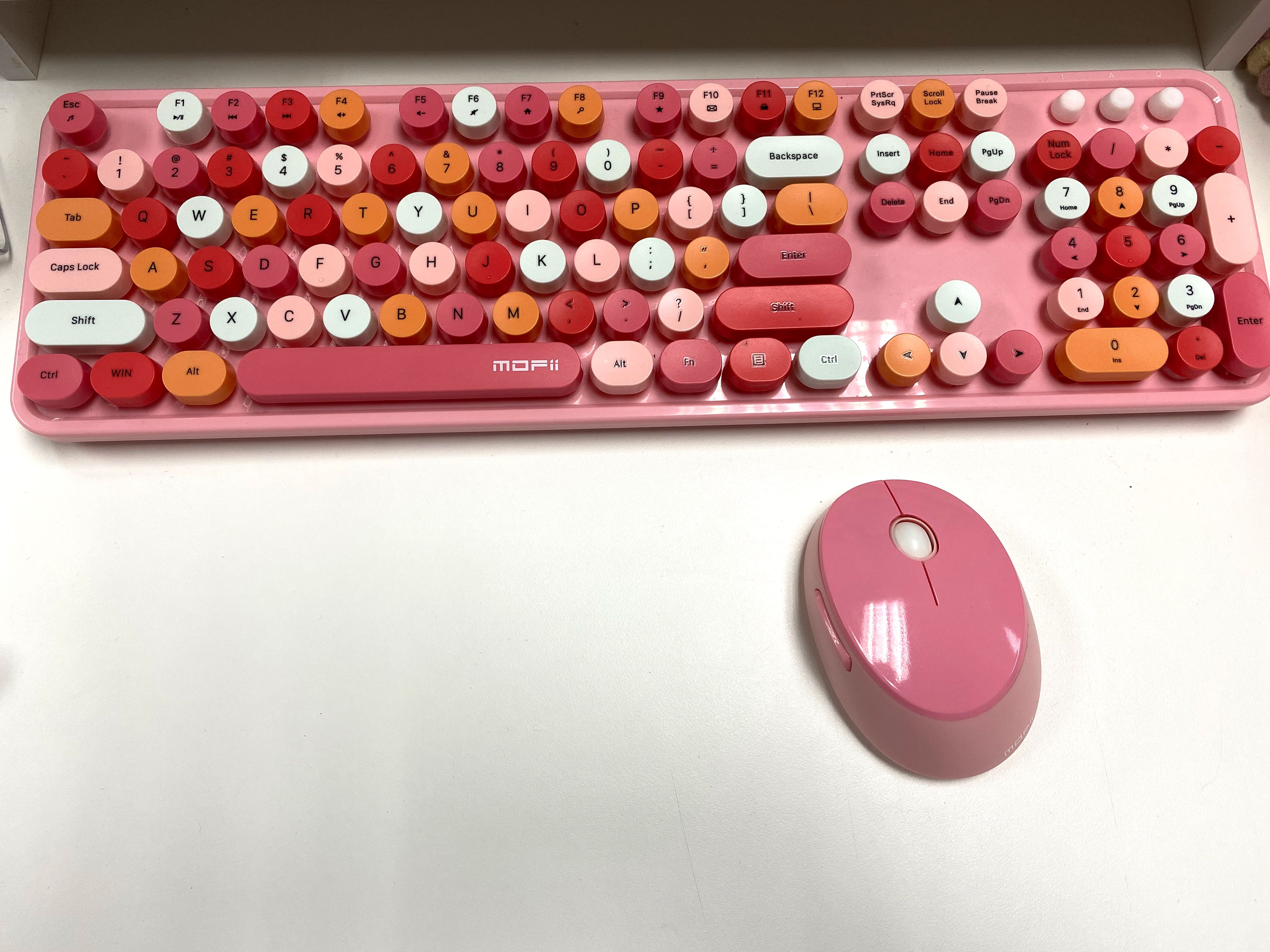 Keyboard - Pink Mofii keyboard, Computers & Tech, Parts & Accessories ...