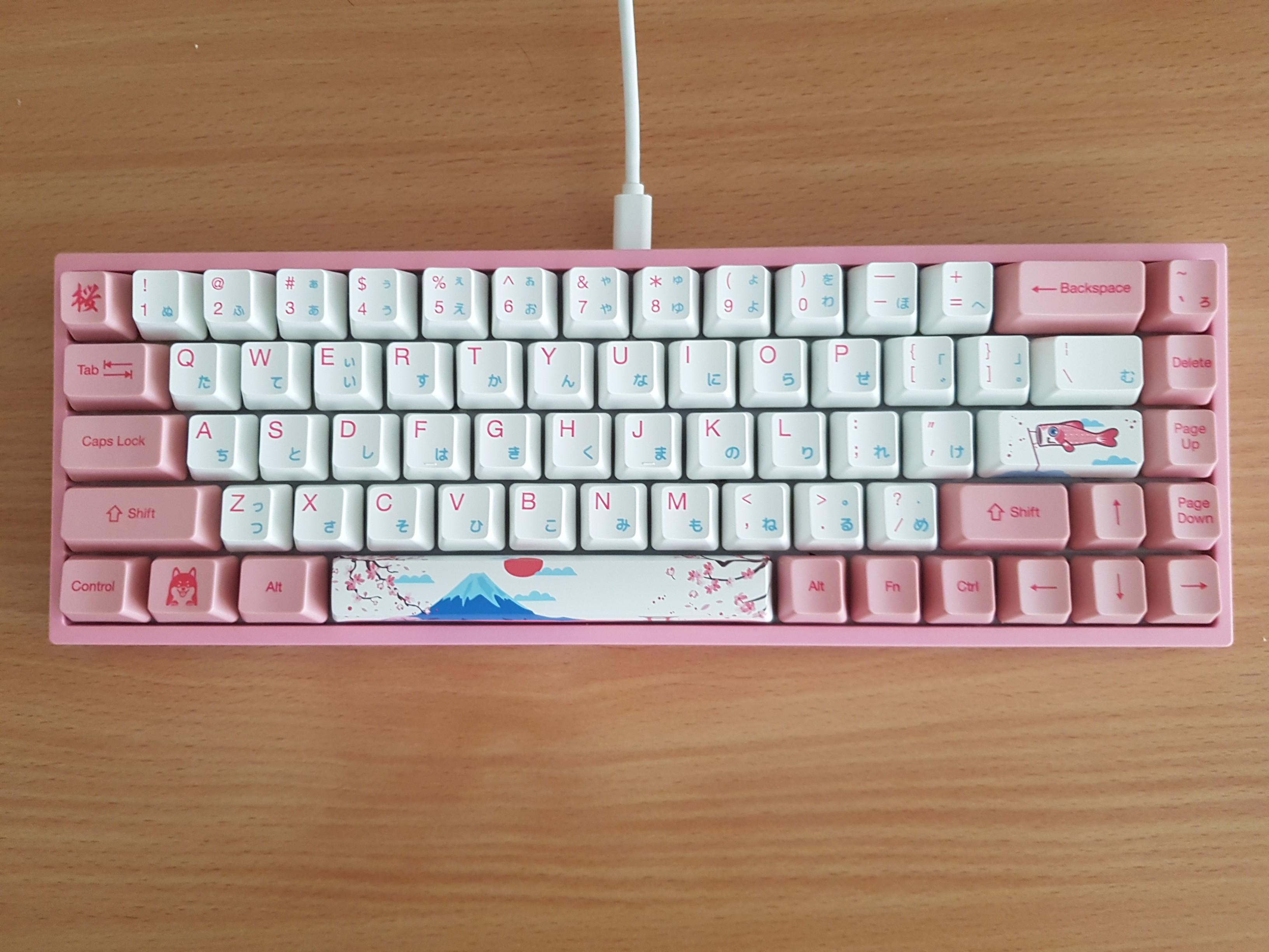 Keydous Nj68 custom mechanical keyboard, Computers & Tech, Parts ...