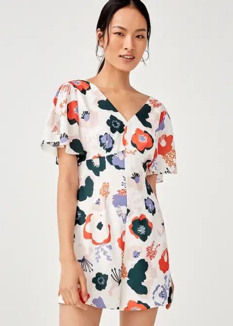 LB monika play suit, Women's Fashion, Tops, Sleeveless on Carousell