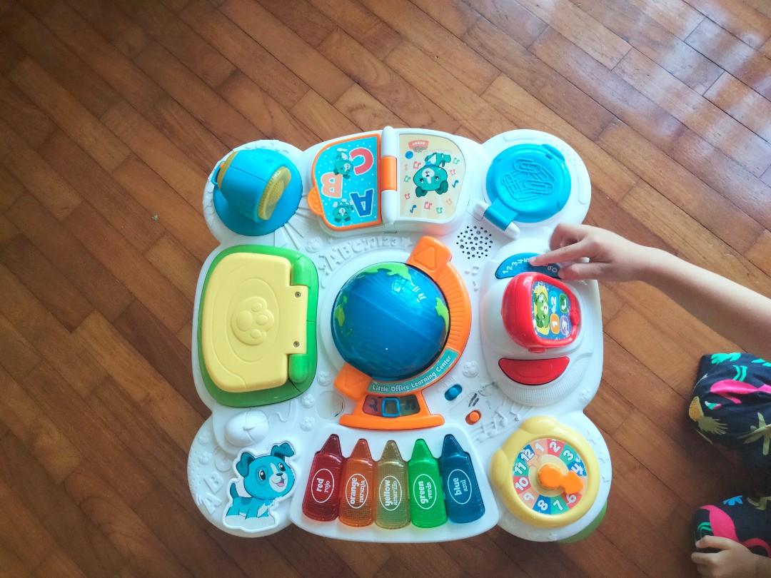 Leapfrog activity table, Babies & Kids, Baby Nursery & Kids Furniture ...