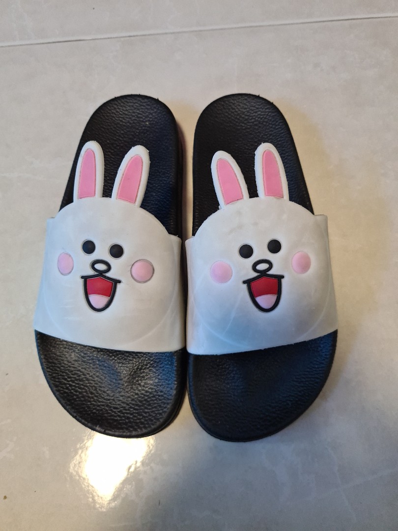Line Friends Bedroom slippers, Babies & Kids, Girls' Apparel, 8 to 12 ...