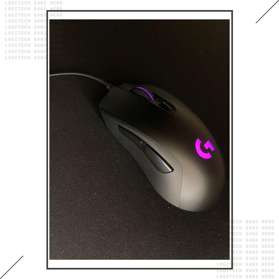 LOGITECH G403 HERO GAMING MOUSE, Computers & Tech, Parts & Accessories ...