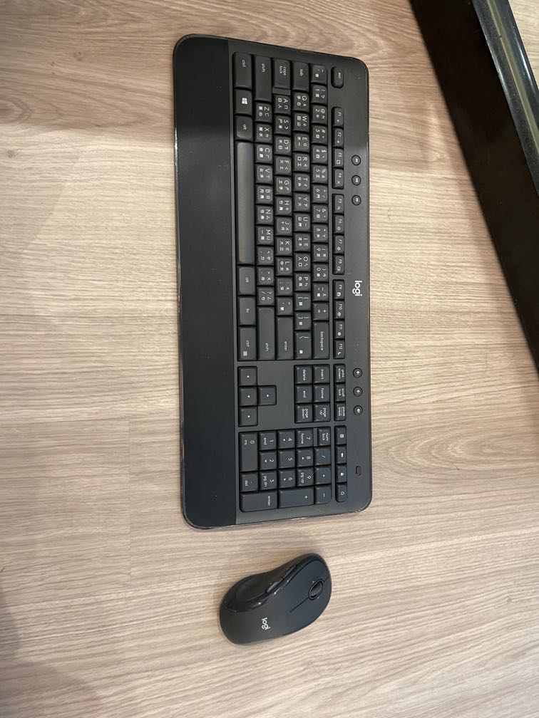 Logitech K545 keyboard and mouse set, 電腦 ＆ 平板電腦, 電腦周邊產品, 電腦滑鼠及相關產品 ...