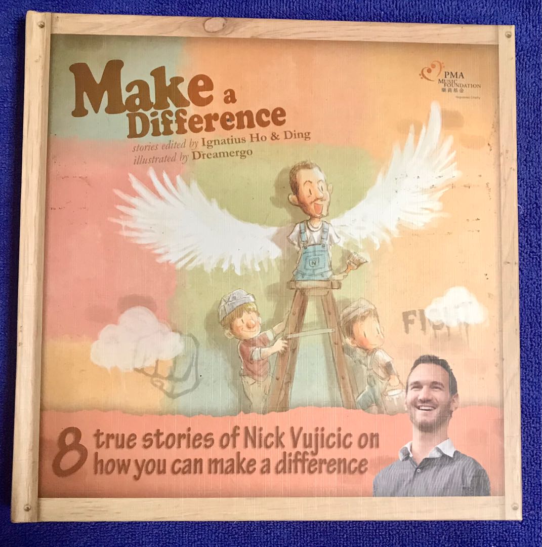 Make A Difference: 8 True Stories of Nick Vujicic on How You Can Make A Difference, Hobbies ...