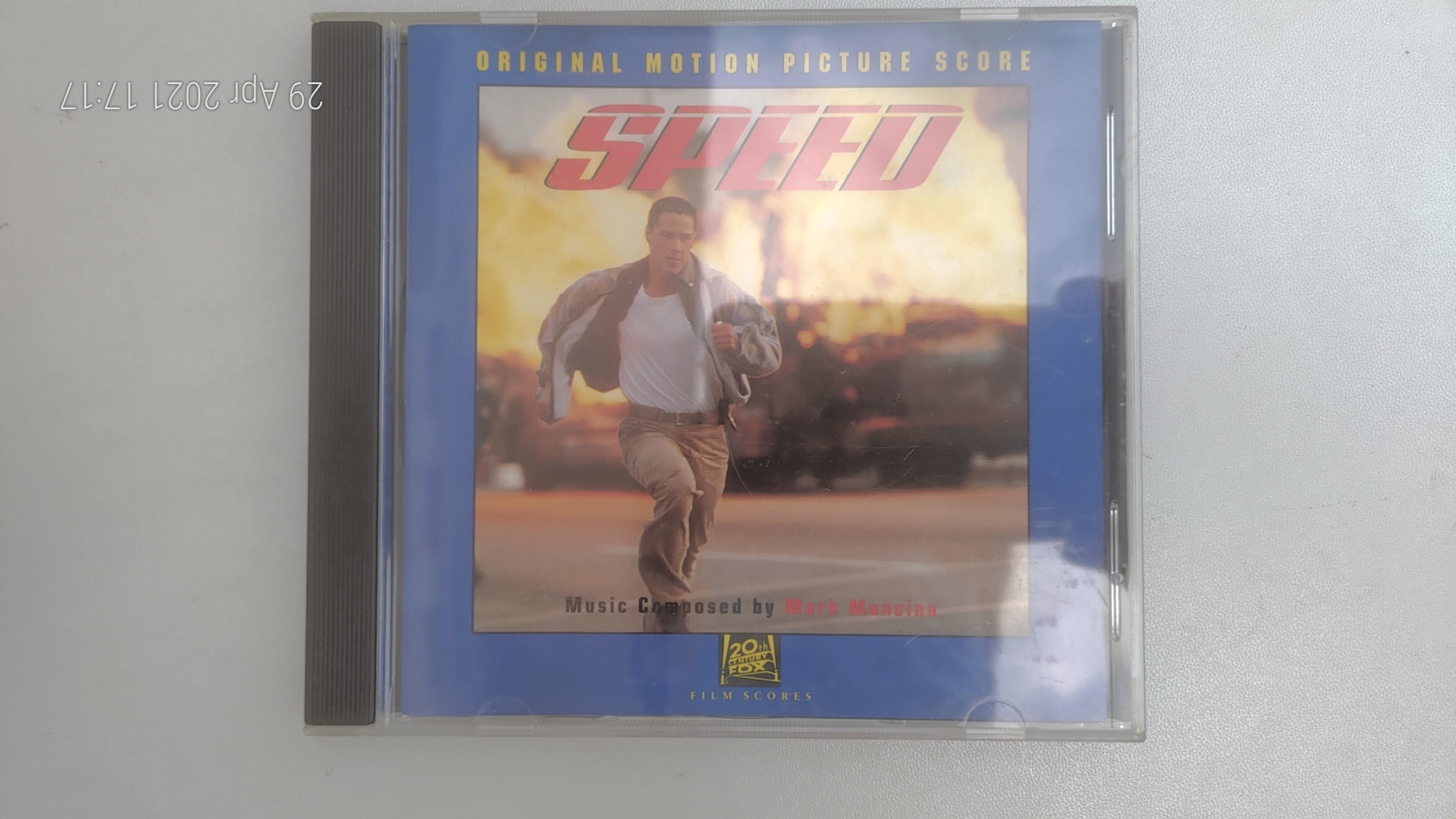 Mark Mancina Speed: Original Motion Picture Score CD 沒有花痕No damage 98 ...