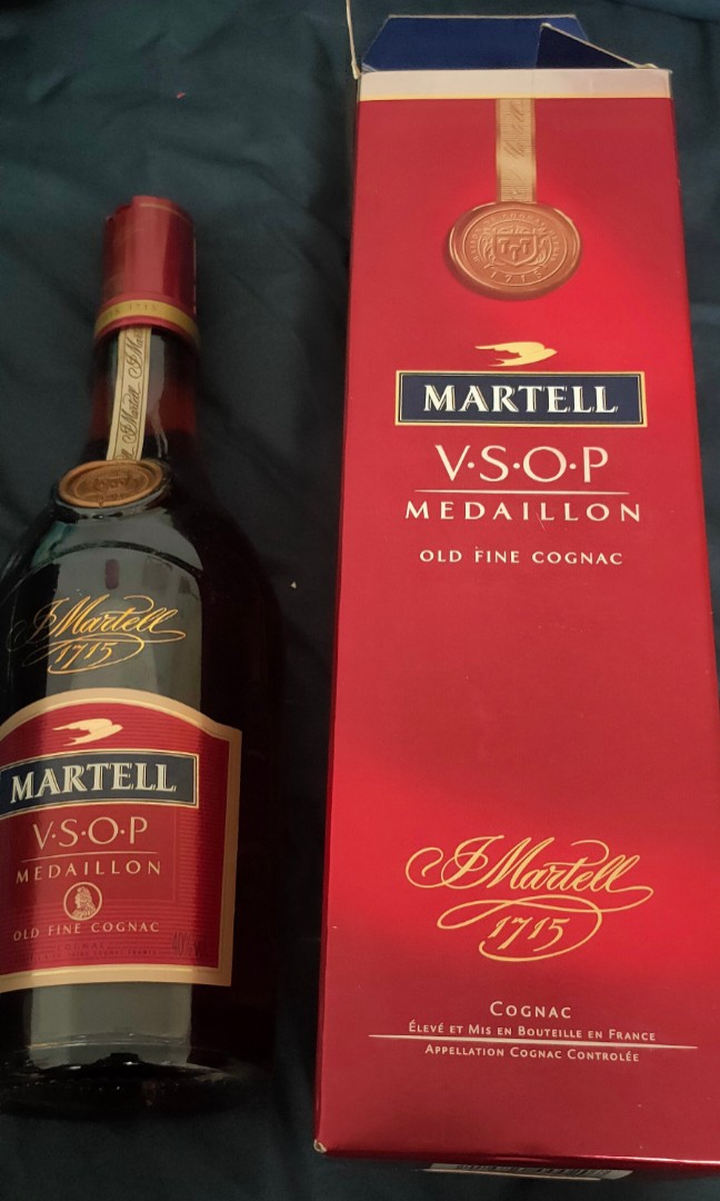 Martel Vsop, Food & Drinks, Alcoholic Beverages on Carousell