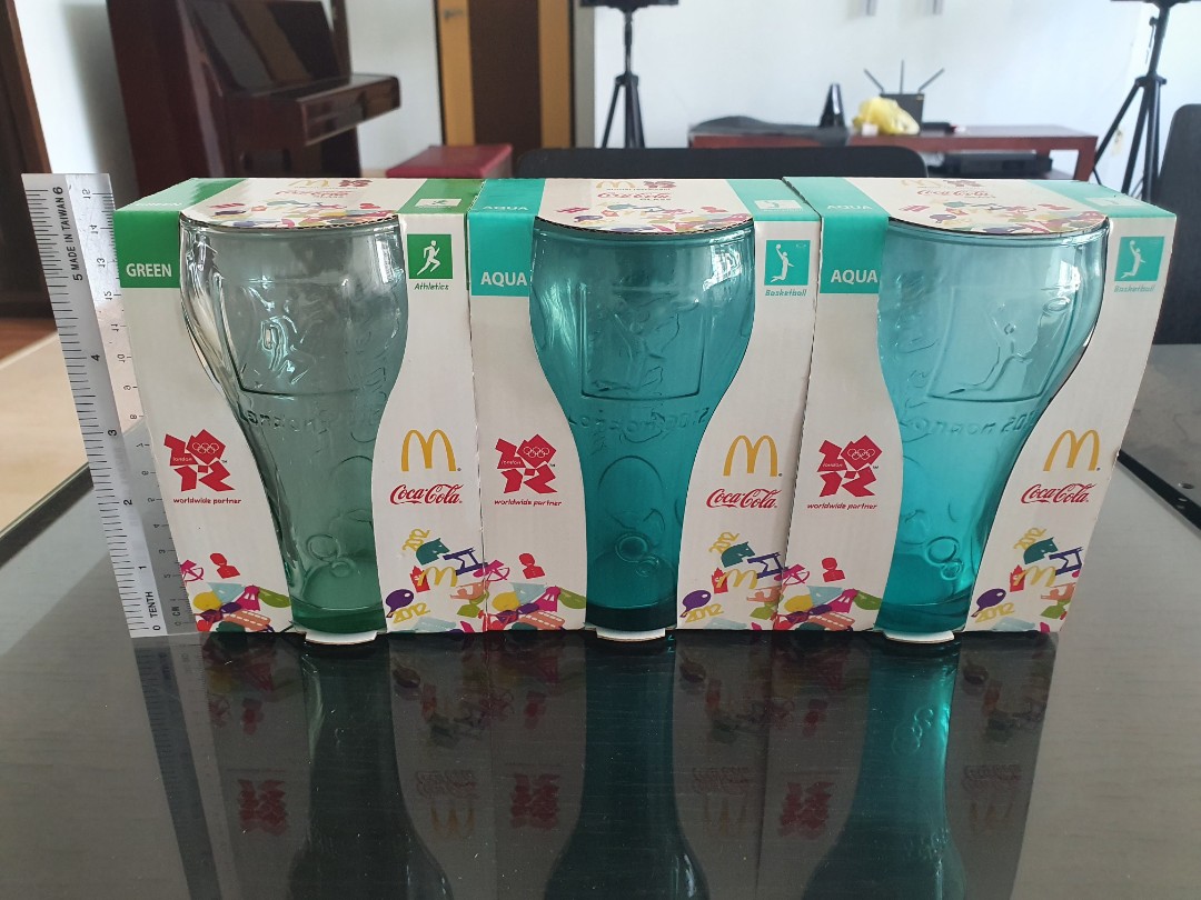 Mc Donald Coca Cola Drinking Glass, Hobbies & Toys, Memorabilia ...