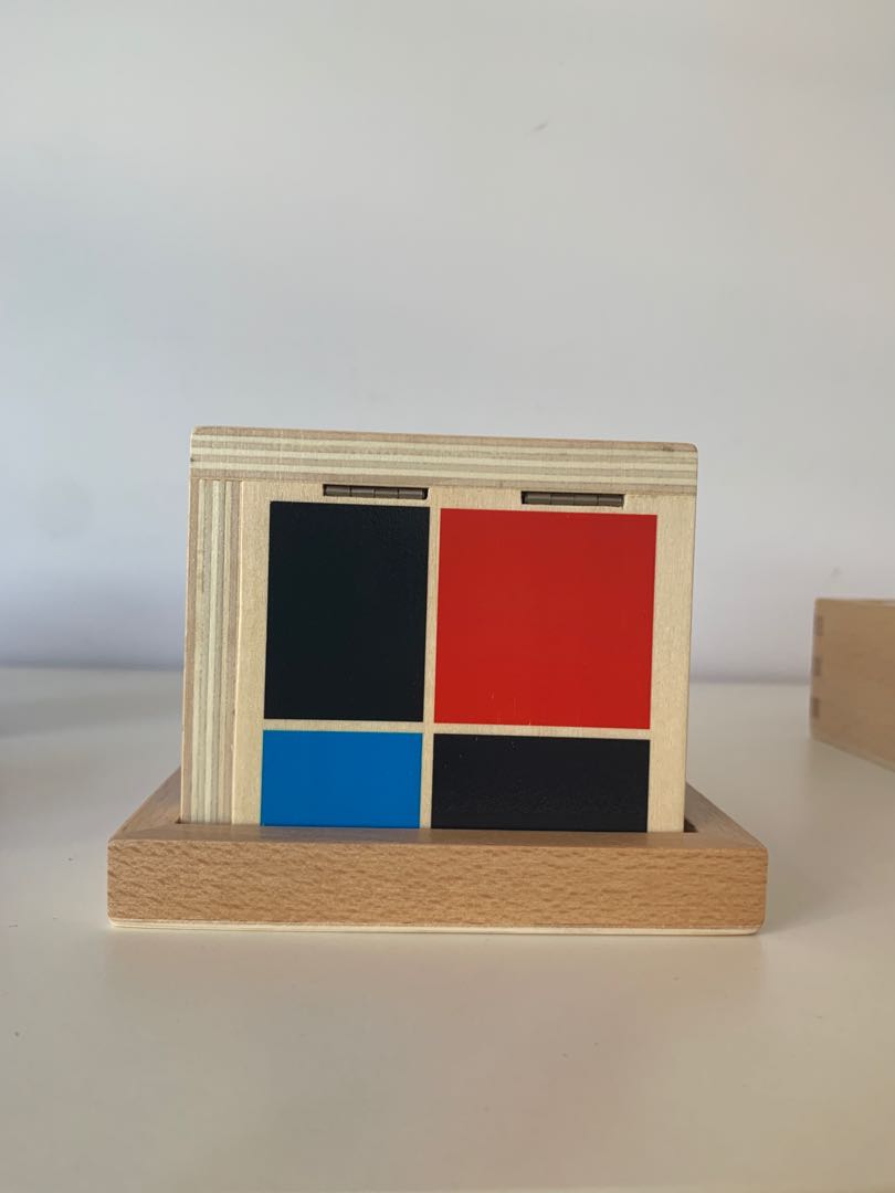 Montessori Binomial cube (new), Hobbies & Toys, Toys & Games on Carousell