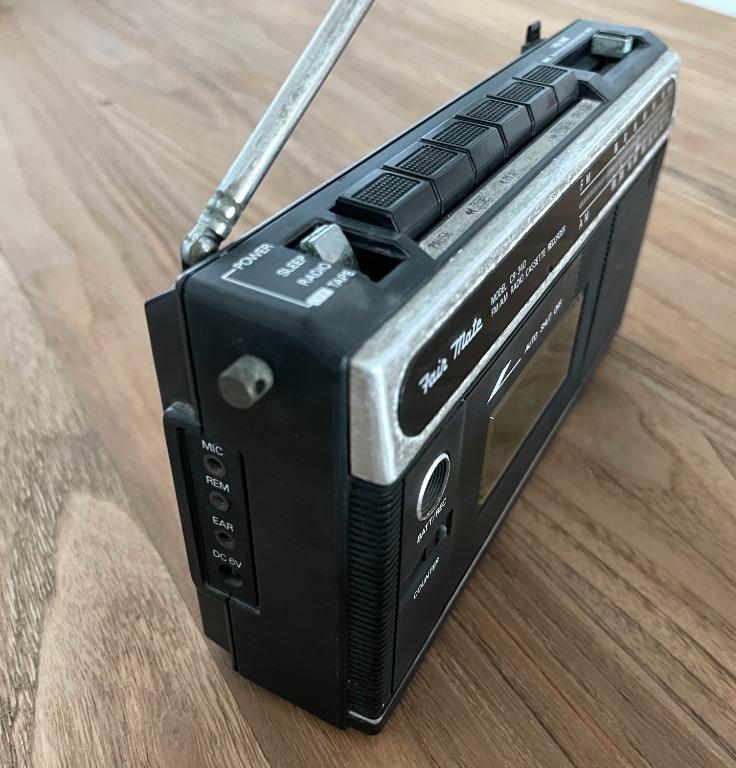 (Not working) Vintage Fairmate model CR-340 radio cassette recorder ...
