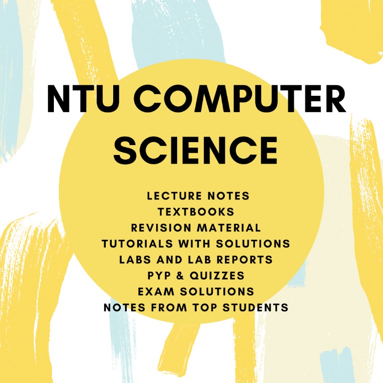 NTU Computer Science Business Analytics Data Science Material Notes ...