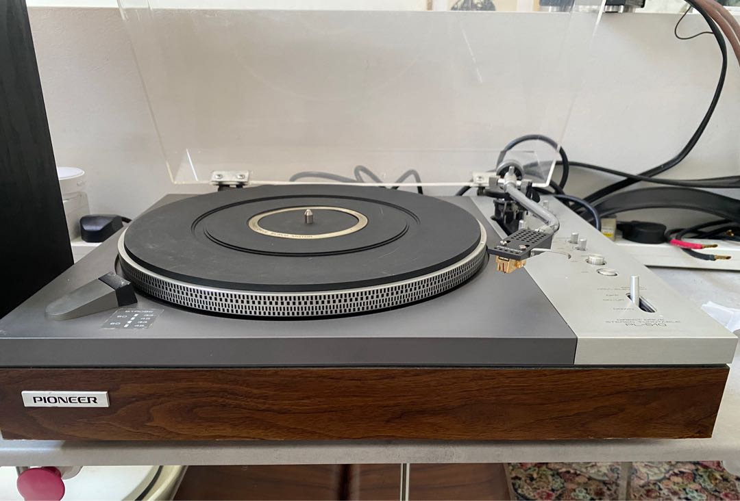 Pioneer 1970s Vintage Turntable PL-510, Audio, Portable Music Players ...