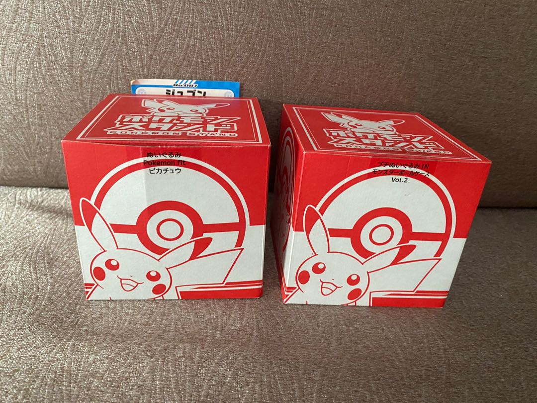 Pokémon stand plush toy pikachu, Hobbies & Toys, Toys & Games on Carousell