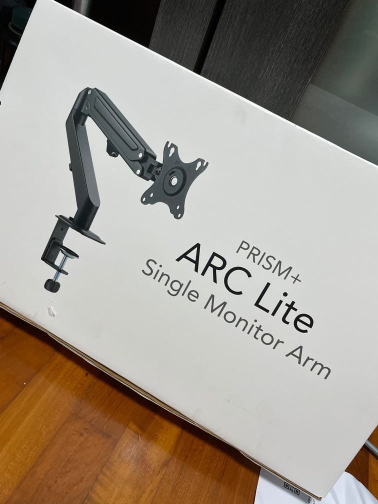 Prism+ Arc Lite Single Monitor Arm, Computers & Tech, Parts & Accessories, Monitor Screens on ...
