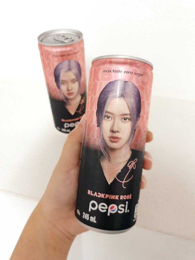 ROSÉ PEPSI CAN, Hobbies & Toys, Memorabilia & Collectibles, K-Wave on ...