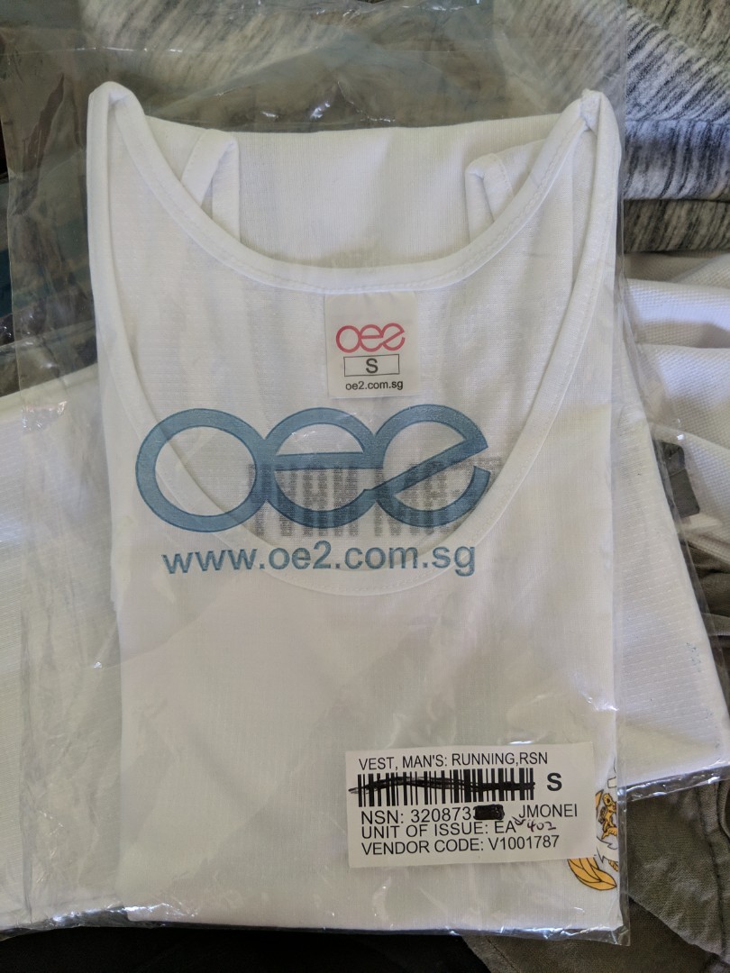 RSN Navy Singlet, Men's Fashion, Tops & Sets, Tshirts & Polo Shirts on ...