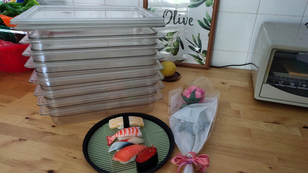 Stackable food tray, Furniture & Home Living, Kitchenware & Tableware ...