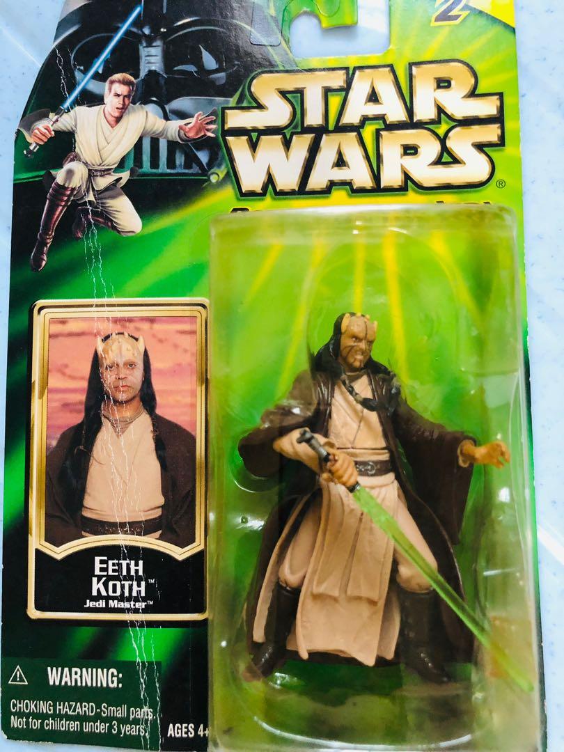Star Wars Power of the Jedi Eeth Koth Jedi Master., Hobbies & Toys ...