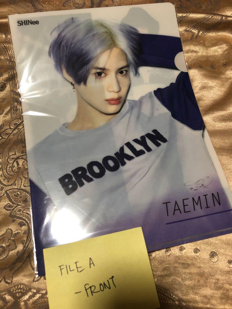 Taemin Album Merch Shinee Poster (Kpop), Hobbies & Toys, Collectibles ...