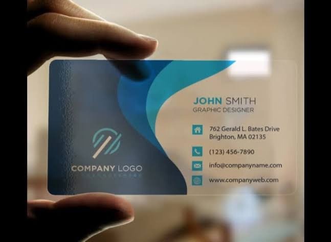Transparent Calling Card / Business Cards, Everything Else, Others on ...