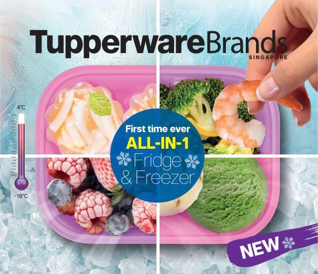 Tupperware 8 pc Chill Freeze Gift Set, Furniture & Home Living ...