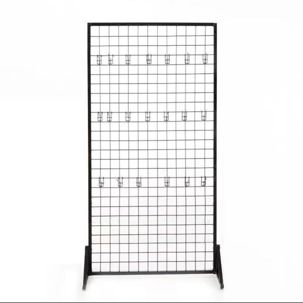Vertical product display mesh rack, Furniture & Home Living, Furniture ...