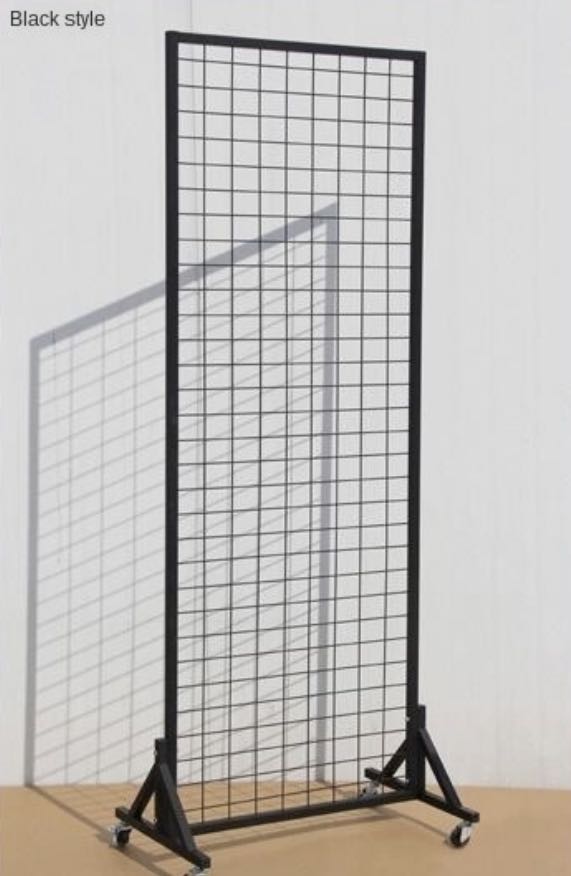 Vertical product display mesh rack, Furniture & Home Living, Furniture ...