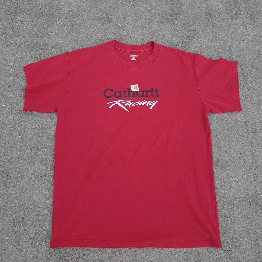 Vintage Carhartt Racing Tee, Men's Fashion, Tops & Sets, Tshirts & Polo ...