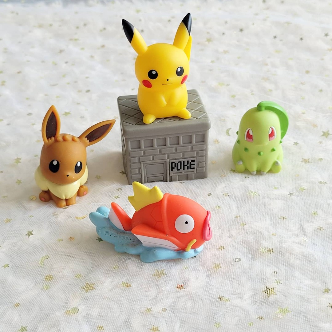 (Whole set) Pokemon Centre Finger Puppet Figurines, Hobbies & Toys ...
