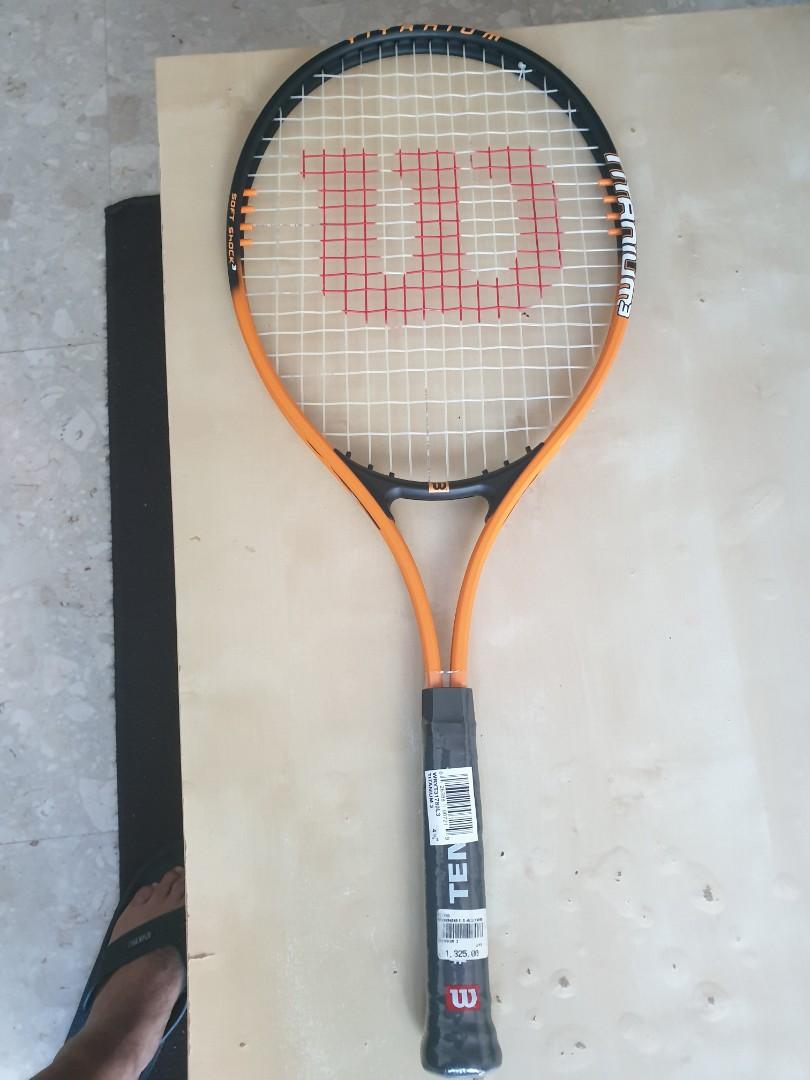 Wilson Titanium 3 Tennis Racket, Sports Equipment, Sports & Games ...