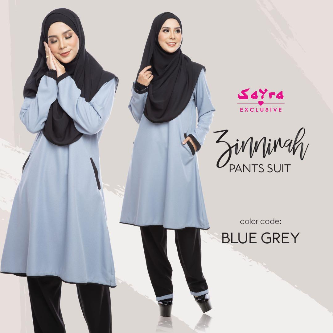 Zinnirah Pantsuit, Women's Fashion, Dresses & Sets, Traditional ...