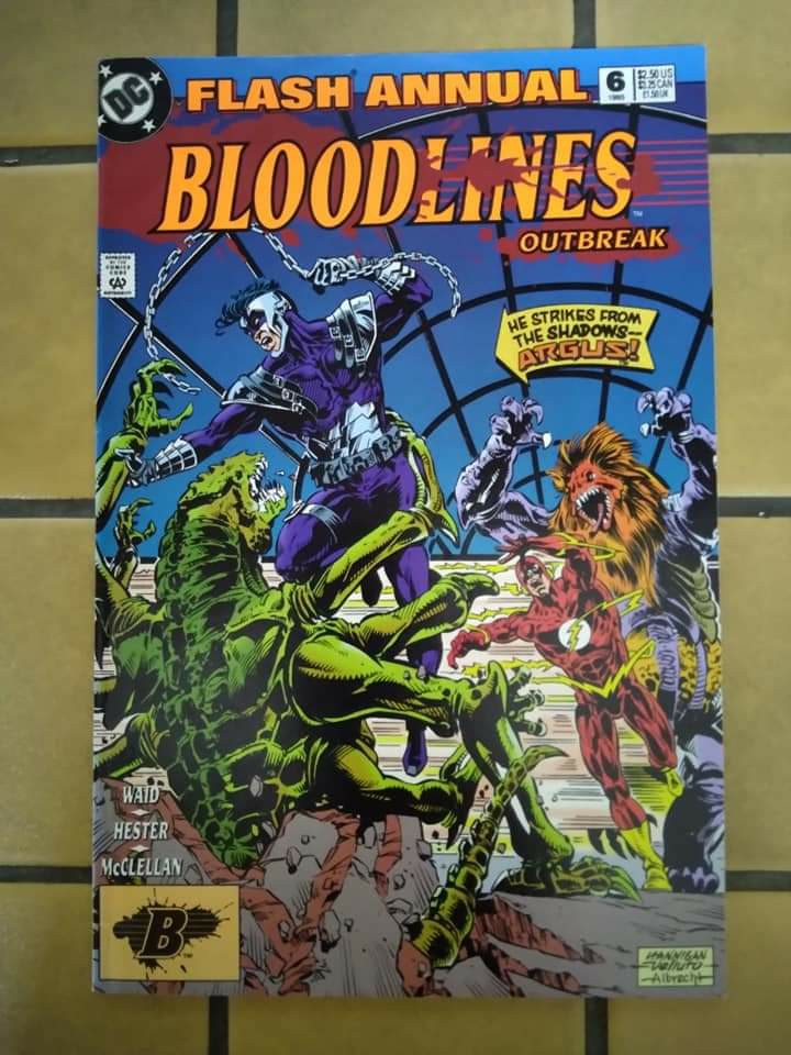 1st app Argus - Nicholas Korvac, Superhero ( Flash #Annual 6 ) Ed ...